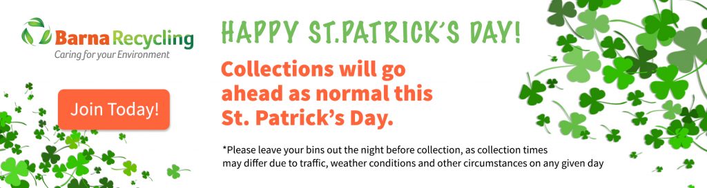 Bank Holiday Banner PaddysDay 2020 (004) | Barna Recycling